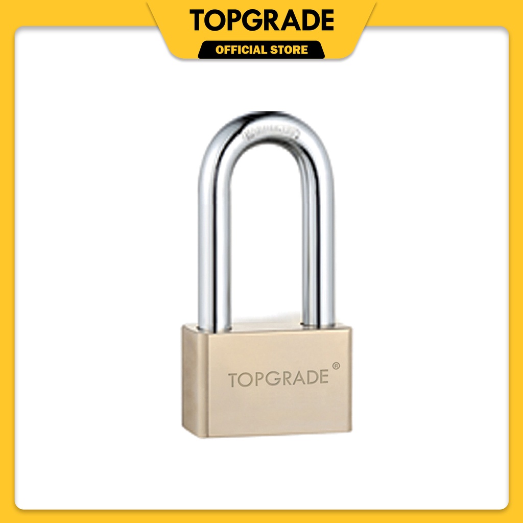 TOPGRADE TP4150L Heavy Duty All Purpose Padlock Long Shackle 50mm ...