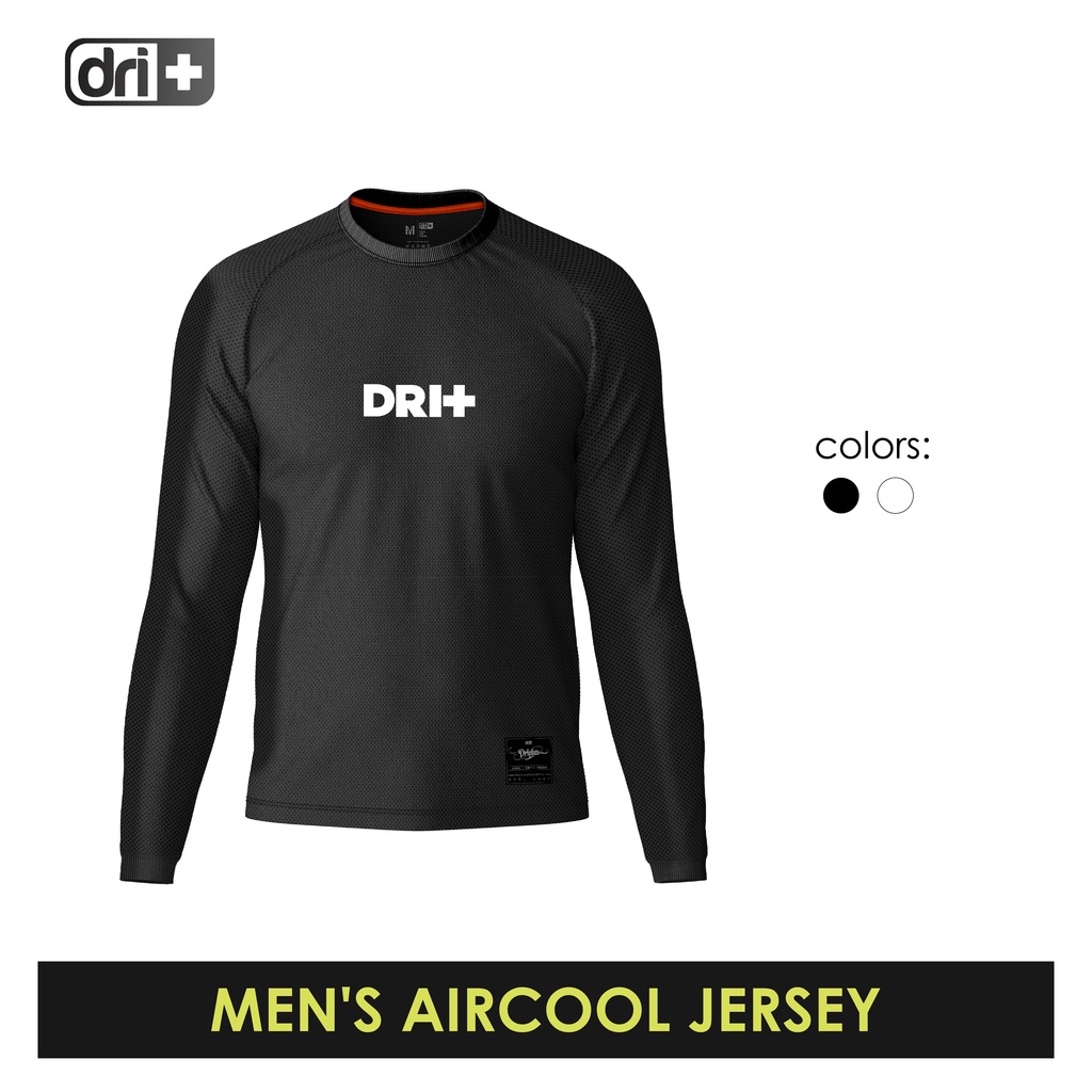 Dri Plus Men's Odor Free Motorcycle Jersey Long Sleeve DMSSJR3401 ...