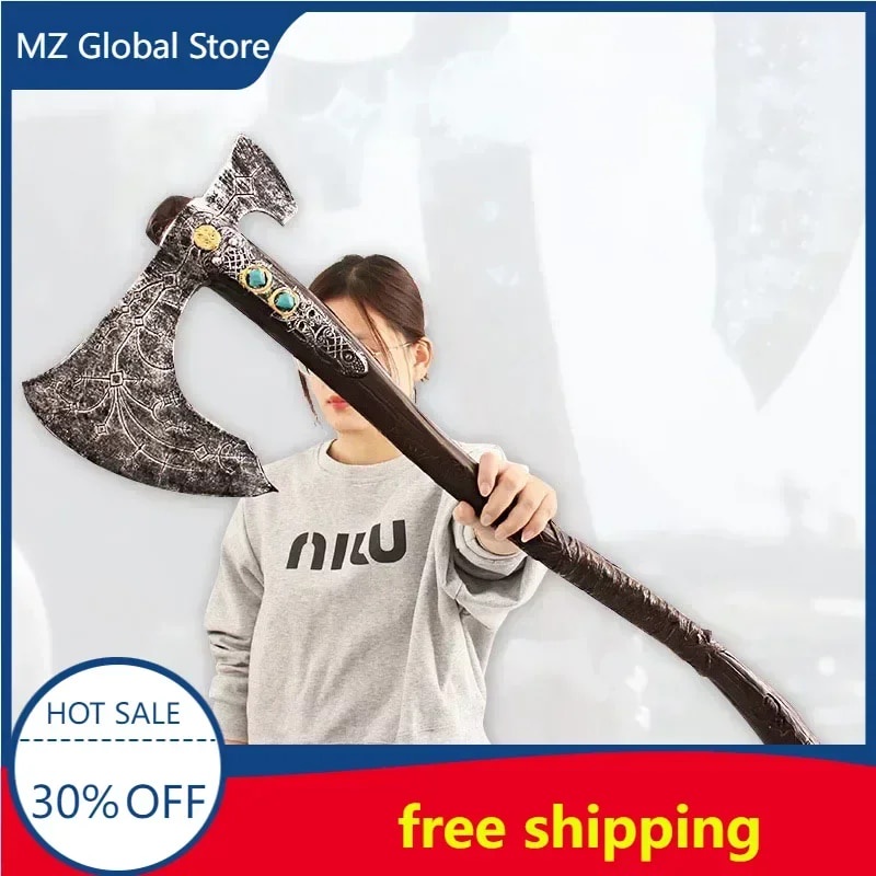 God of War 93cm Leviathan Axe Kratos Weapon Model Pu Game God of War ...