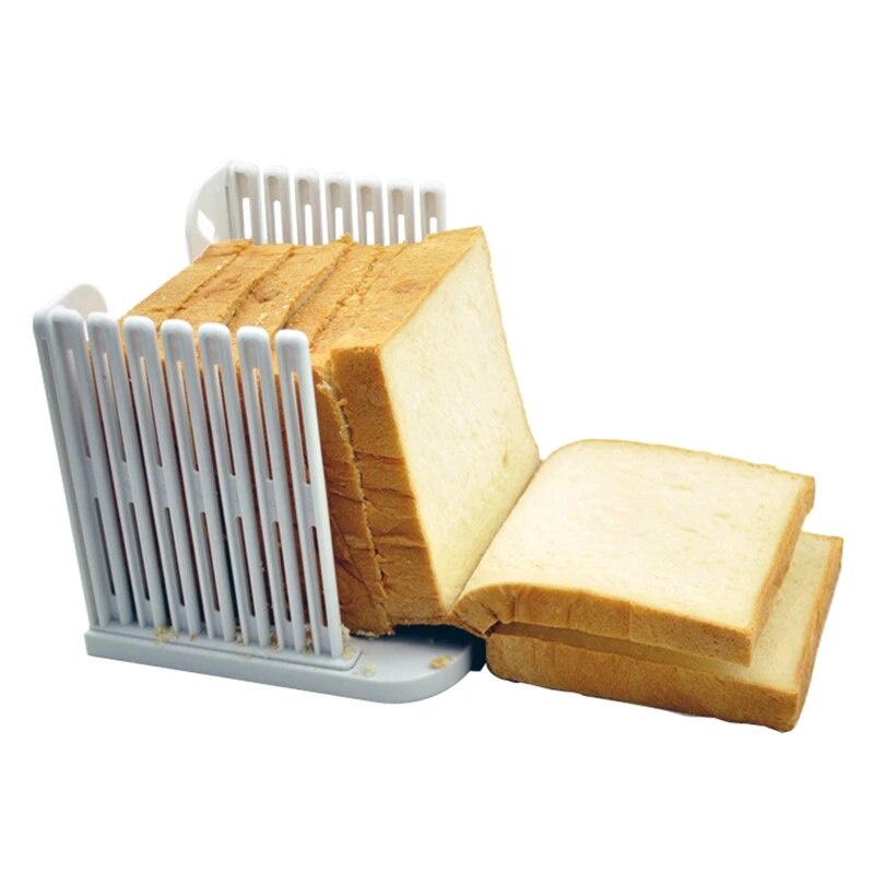 Toast Slicer Bread Slicer for Homemade Bread Folding Adjustable ...