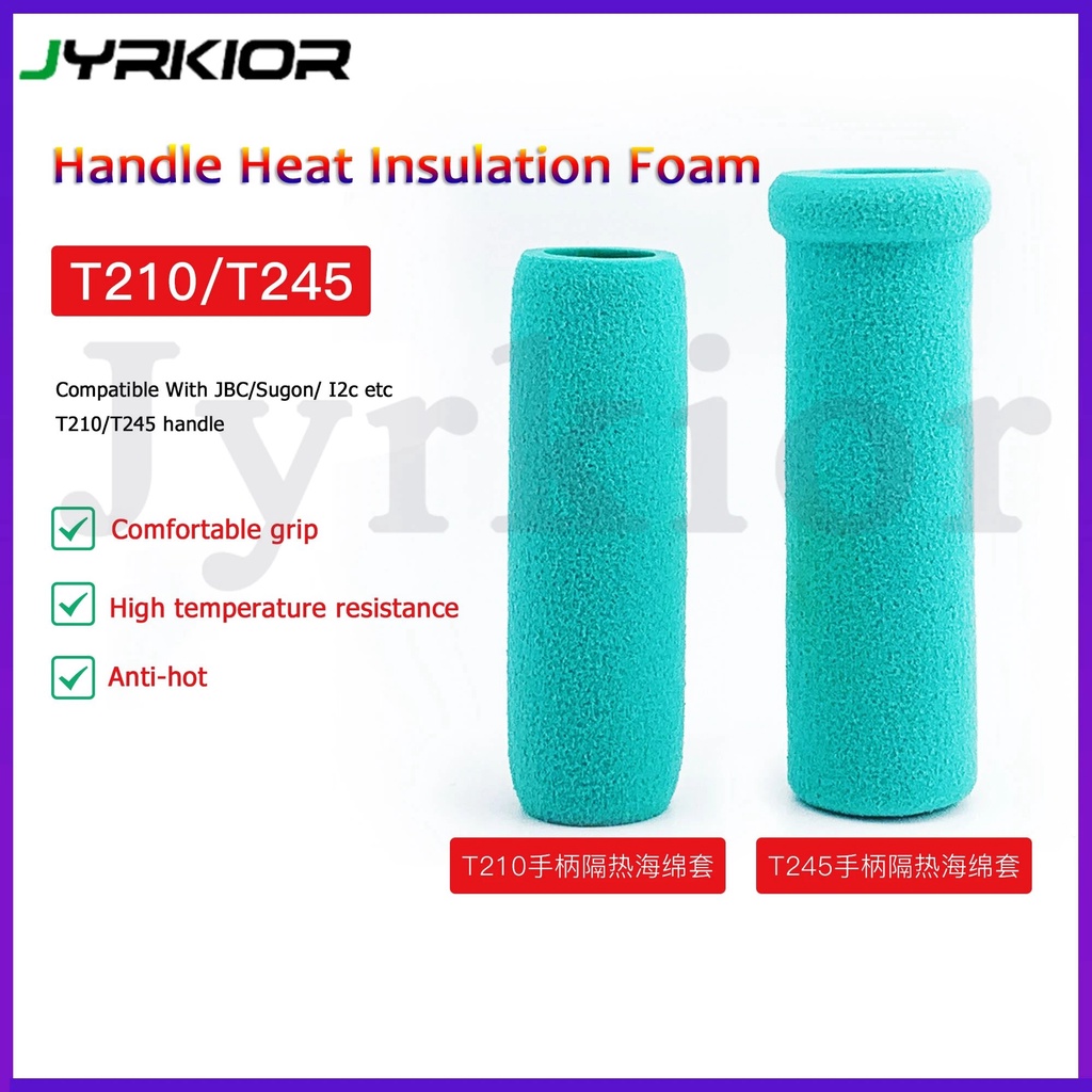 C210/C245 Handle Heat Insulation Rubber Foam Thermal Protective Sponge ...