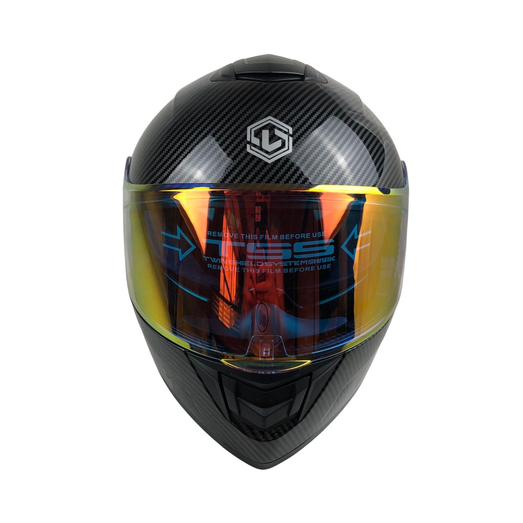 LED Motorcycle Helmet Modular Motorcycle Dual Visor Flip Up Helmet with ...