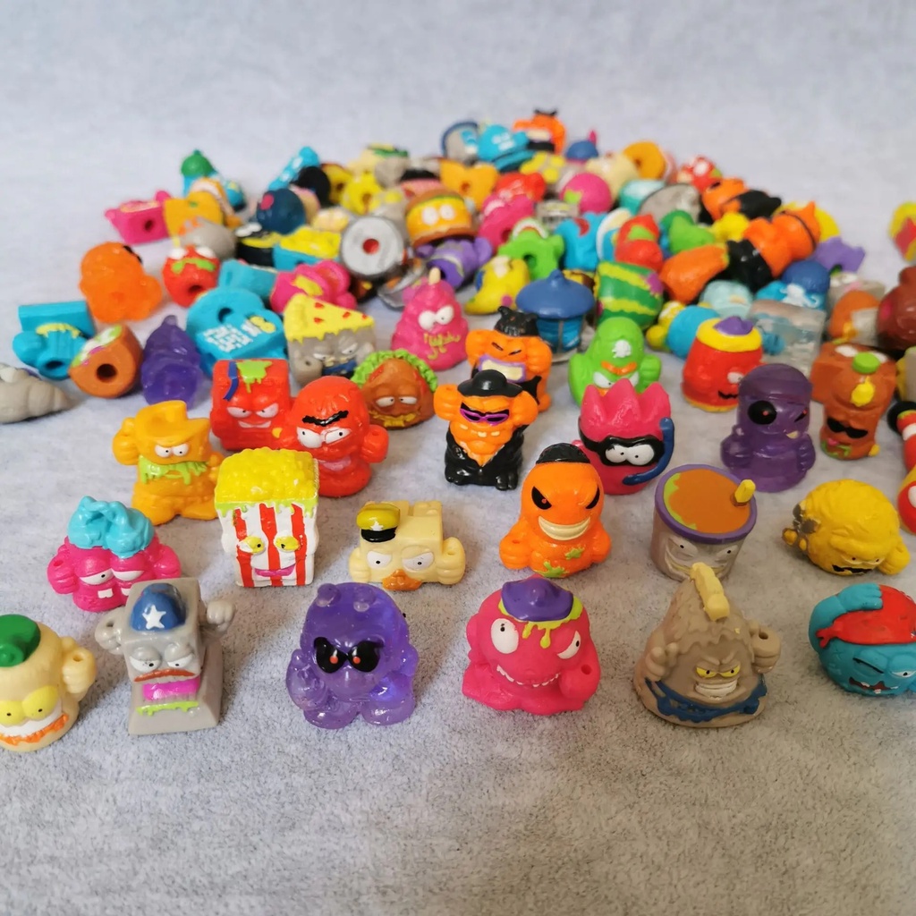 50pcs/lot Garbage lot Hot Cartoon Anime Action Figures Toys Vinyl Doll ...