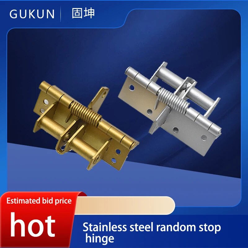Spring-loaded automatic door closing hidden hidden hidden spring blind ...