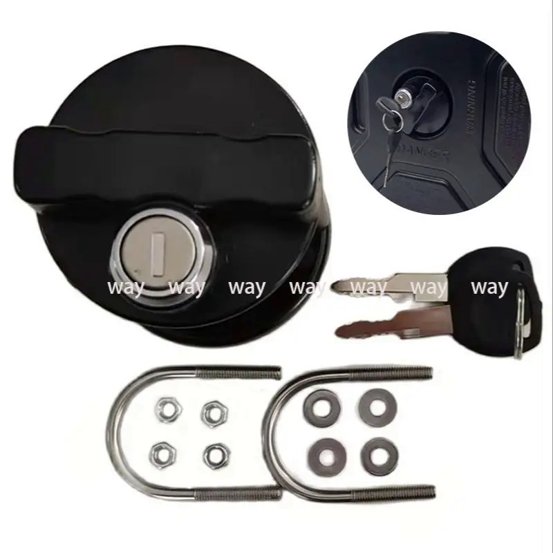 Updated Lock Clamp With Key For 3L 5L Fuel Oil Tank Mount Bracket Lock ...