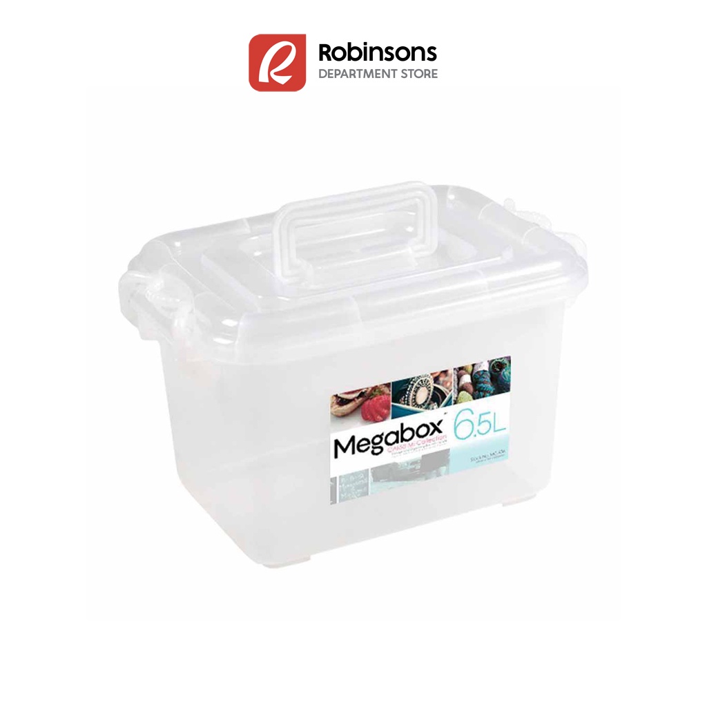 Megabox 6.5L Storage Box (Clear) | Shopee Philippines