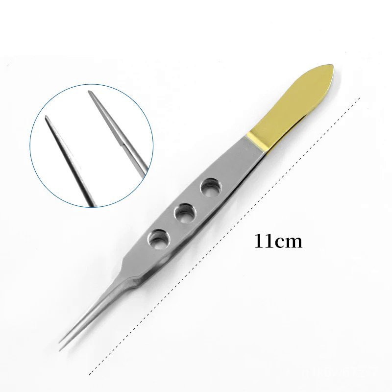 Newly launched 11cm forceps ophthalmic tweezer Tissue Forceps Micro ...