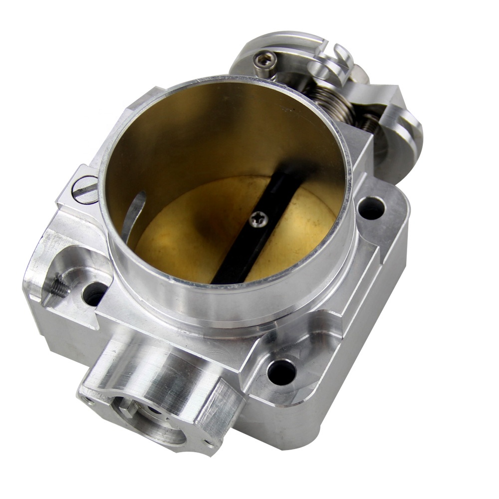 NEW THROTTLE BODY For Mitsubishi Evo 4 5 6 70mm Uprated Racing Billet ...