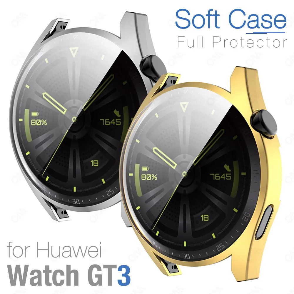 TPU Soft Protective Cover For Huawei Watch GT3 GT 3 GT2 2 2E Pro 42mm ...