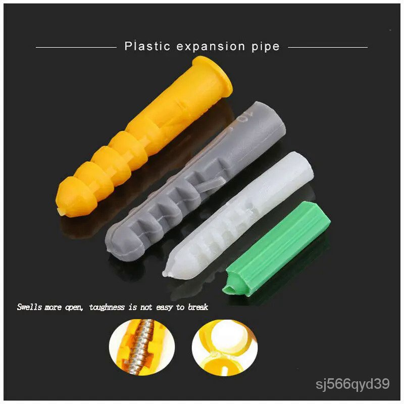 Newly launched Plastic Expansion Tube M4-M12 Nylon Wall Plug Concrete ...