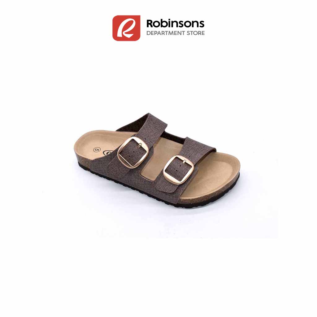 Outland Ladies 21601 Miami (Wooven Brown) | Shopee Philippines
