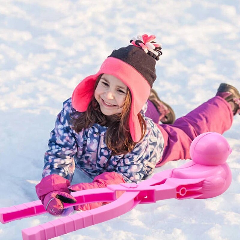 46H Plastic Duck Snowball Maker Clip Safety Cartoon Duck Winter Snow ...