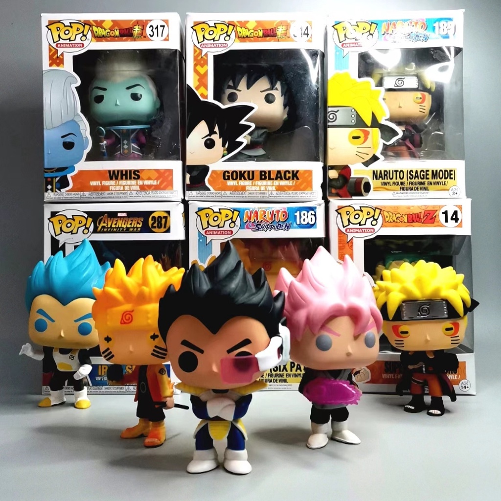 Ready Stock Original Genuine Avengers Naruto One Piece Dragon Ball ...