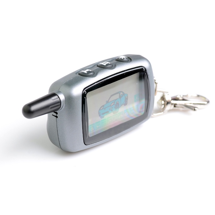 Two Way Car Alarm Remote Key Car Universal Smart Remote Control Key LCD ...