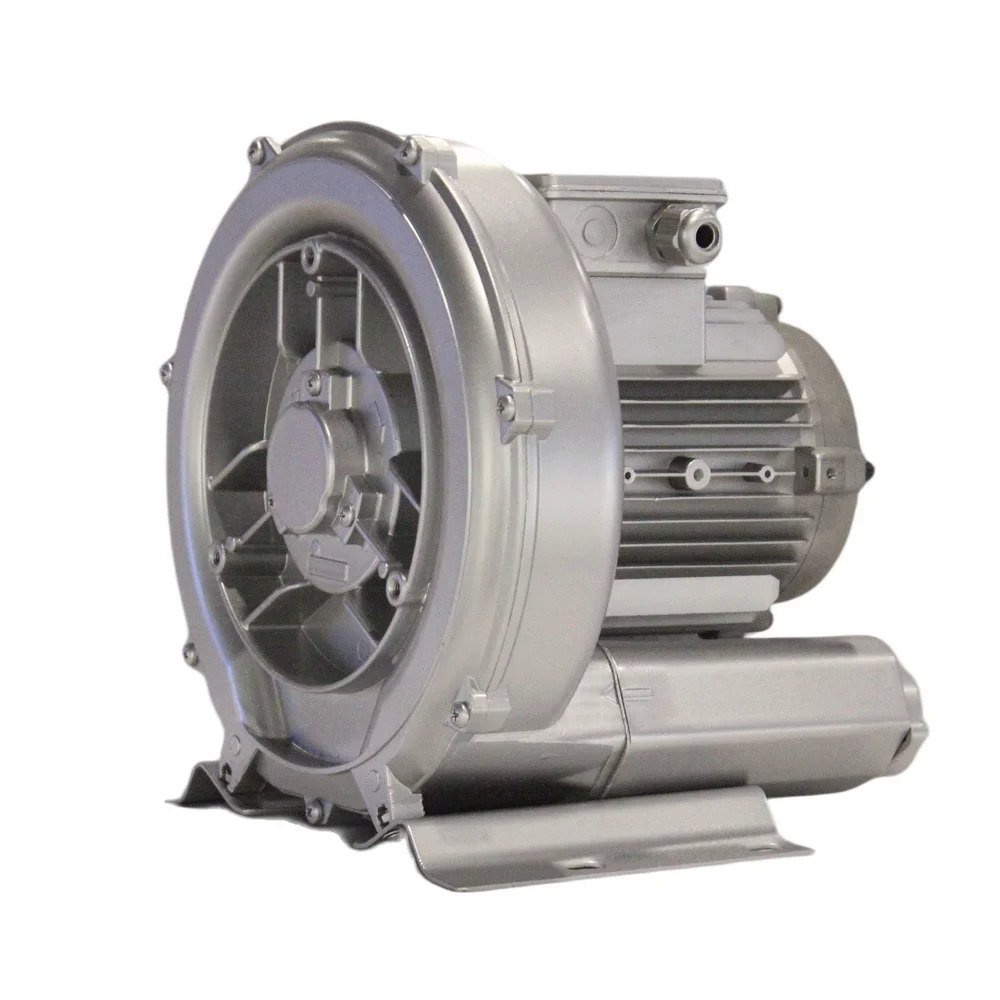 220v 250W Industrial Vortex Air Ring Blower Low noise High Pressure ...