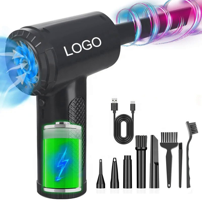3Gears Duster Spray Compressed Electric Air Blower 6000mAh Rechargeable ...
