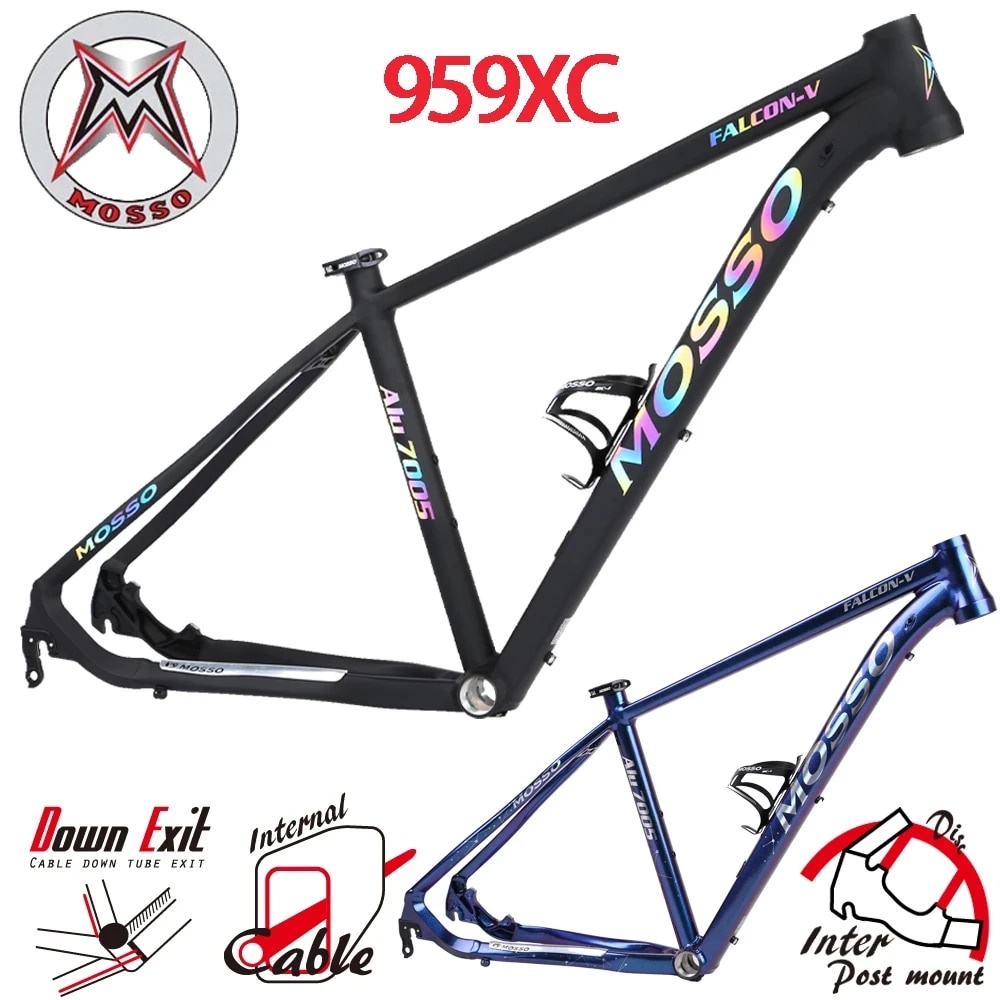 29ER MOSSO 959XC Mountain Bike Frame Ultra-light Aluminum Alloy Frame ...