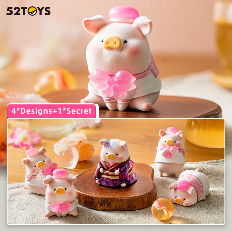 52TOYS LULU THE PIGGY in Bloom Sakura2 Series Blind Box Figure Toy ...