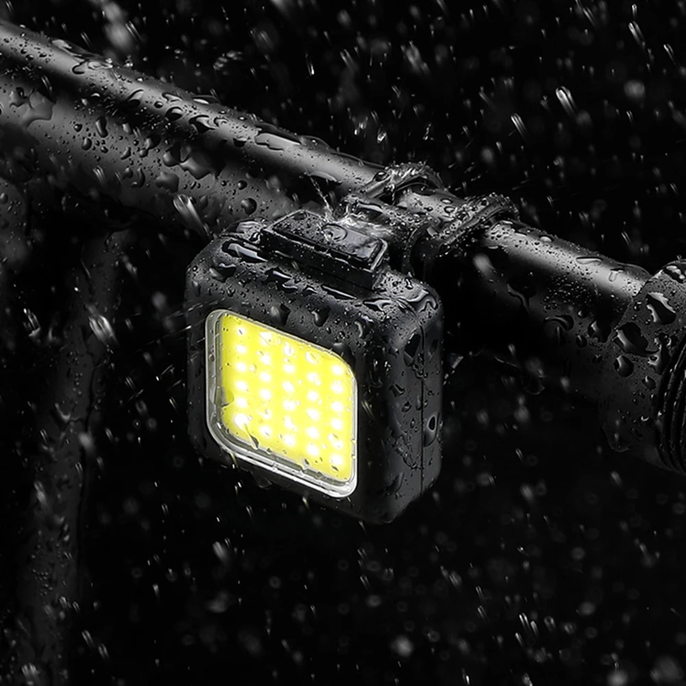 COB LED Bicycle Headlight Taillights 130LM/80LM 150mAh Bicycle Front ...
