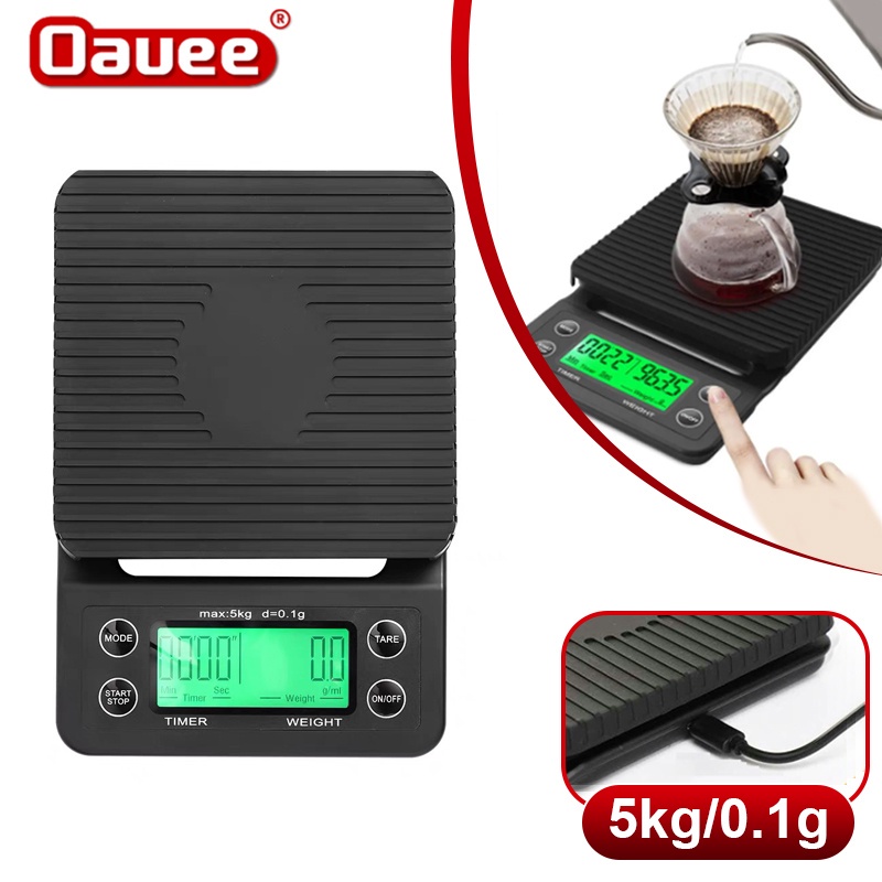 Kitchen Tools Coffee Scale with Timer Digital Multifunction Weighing ...