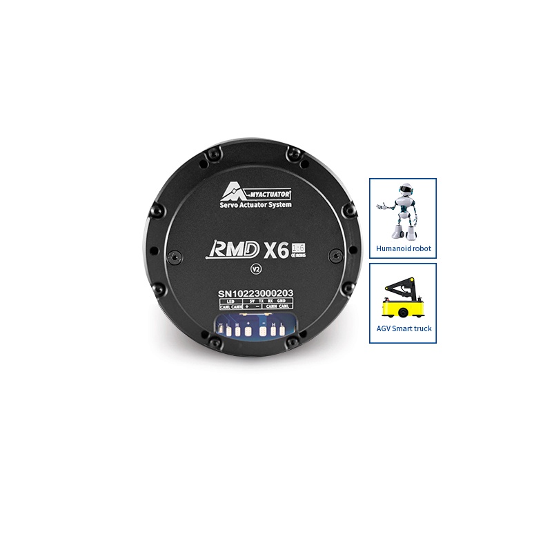 Servo Motor Driver RMD-X6 1:6 V2 48v Gear Electric Motor Flat ...