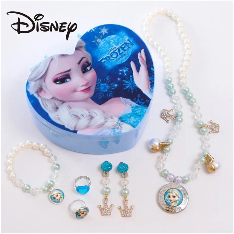 S10pcs Disney Frozen Elsa Princess Accessories Gloves Wand Crown Jewels ...