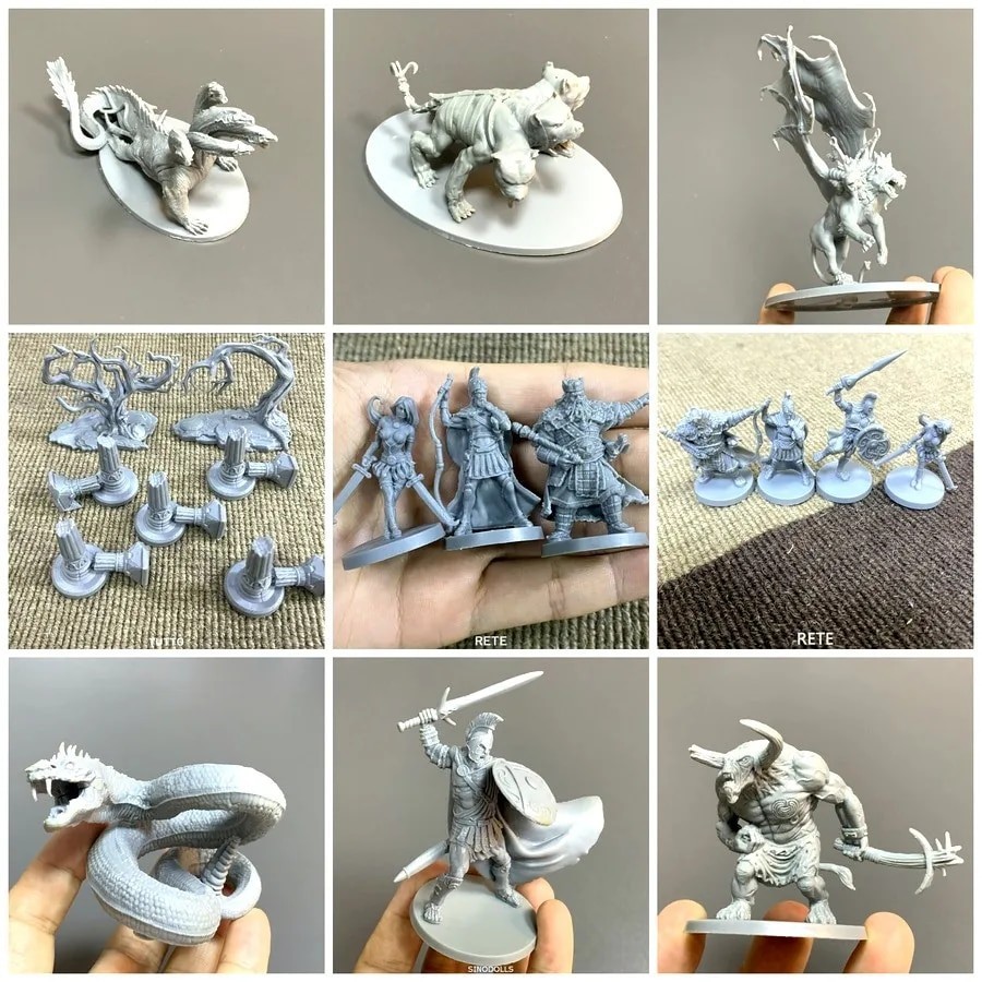 Mythic Battles Pantheon Greek Monster Ares Minotaur Warrior Fantasy ...