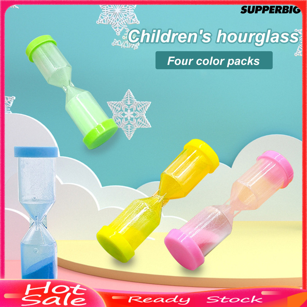 Cartoon Sand Hourglass Toy 20s Time Cognition Sand Glass Timer Parent ...