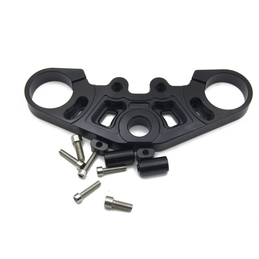 Triple Tree Top Clamp Upper Motorcycle Front Fork Lowering Triple Trees ...