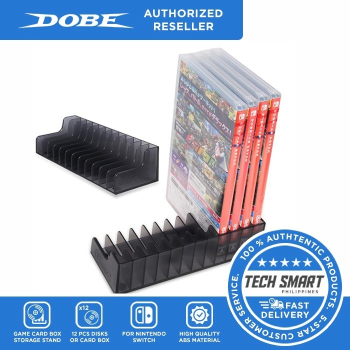 DOBE Game Card Box Storage Stand CD Disk Holder Video Games Accessories ...