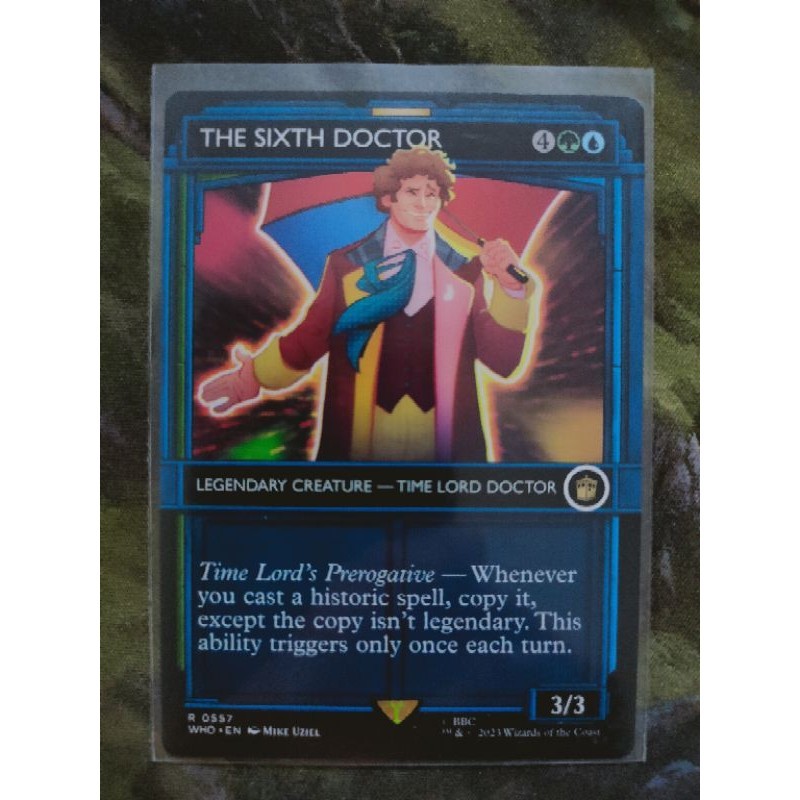 MTG - The Sixth Doctor - SHOWCASE - WHO | Shopee Philippines