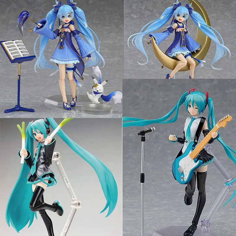 1 Hatsune Miku FIGMA Ex-037 Twinkle Snow Ver. Miku 014 Hatsune 394 ...