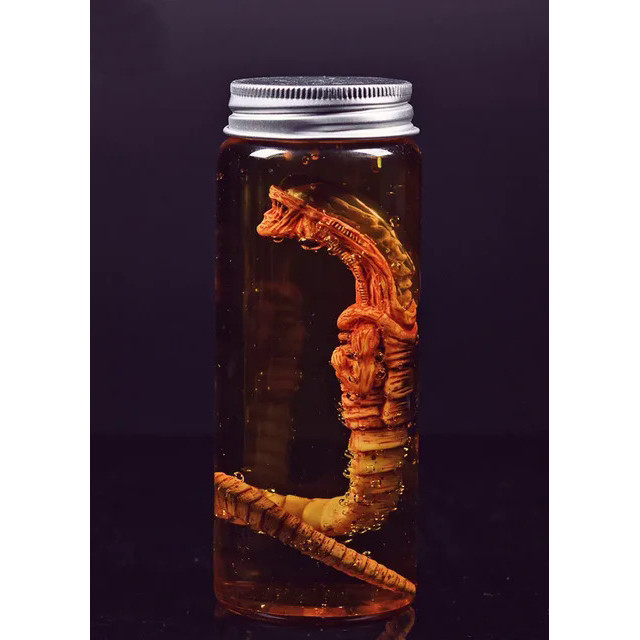 HO23 ☆ Anime Alien Predator Alien Larva Face Bug Action Figures Toys ...