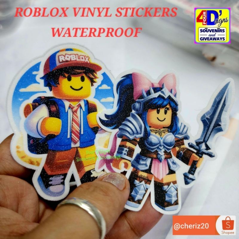 ROBLOXS VINYL STICKERS (waterproof) | Shopee Philippines