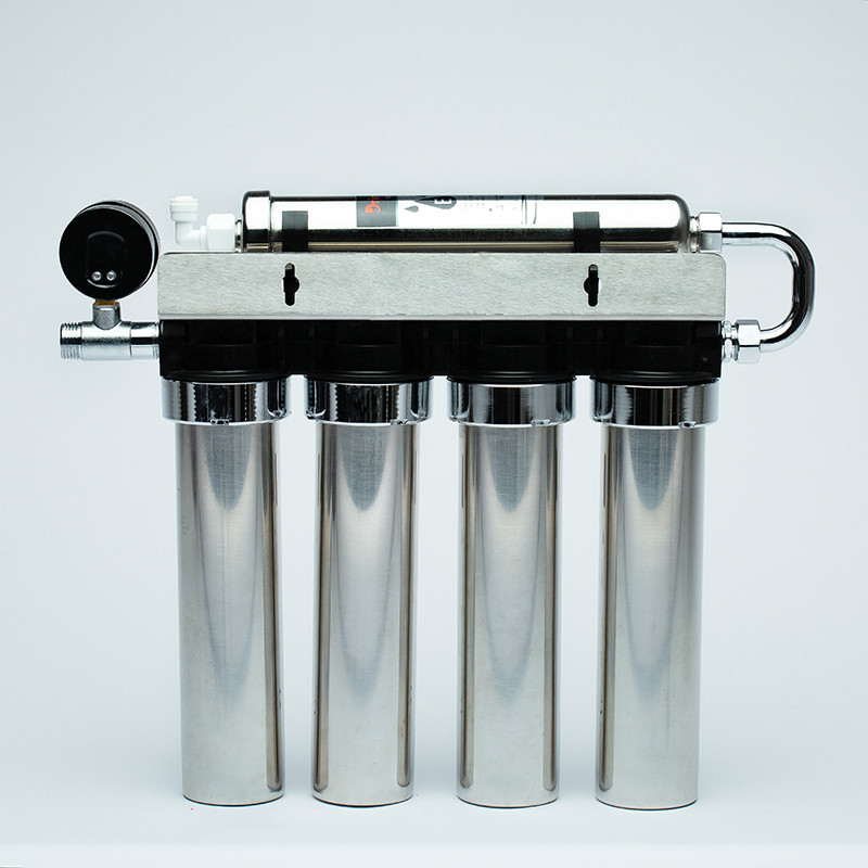 Household 304 Stainless Steel Water Purifier Machine Kitchen Five Stage ...