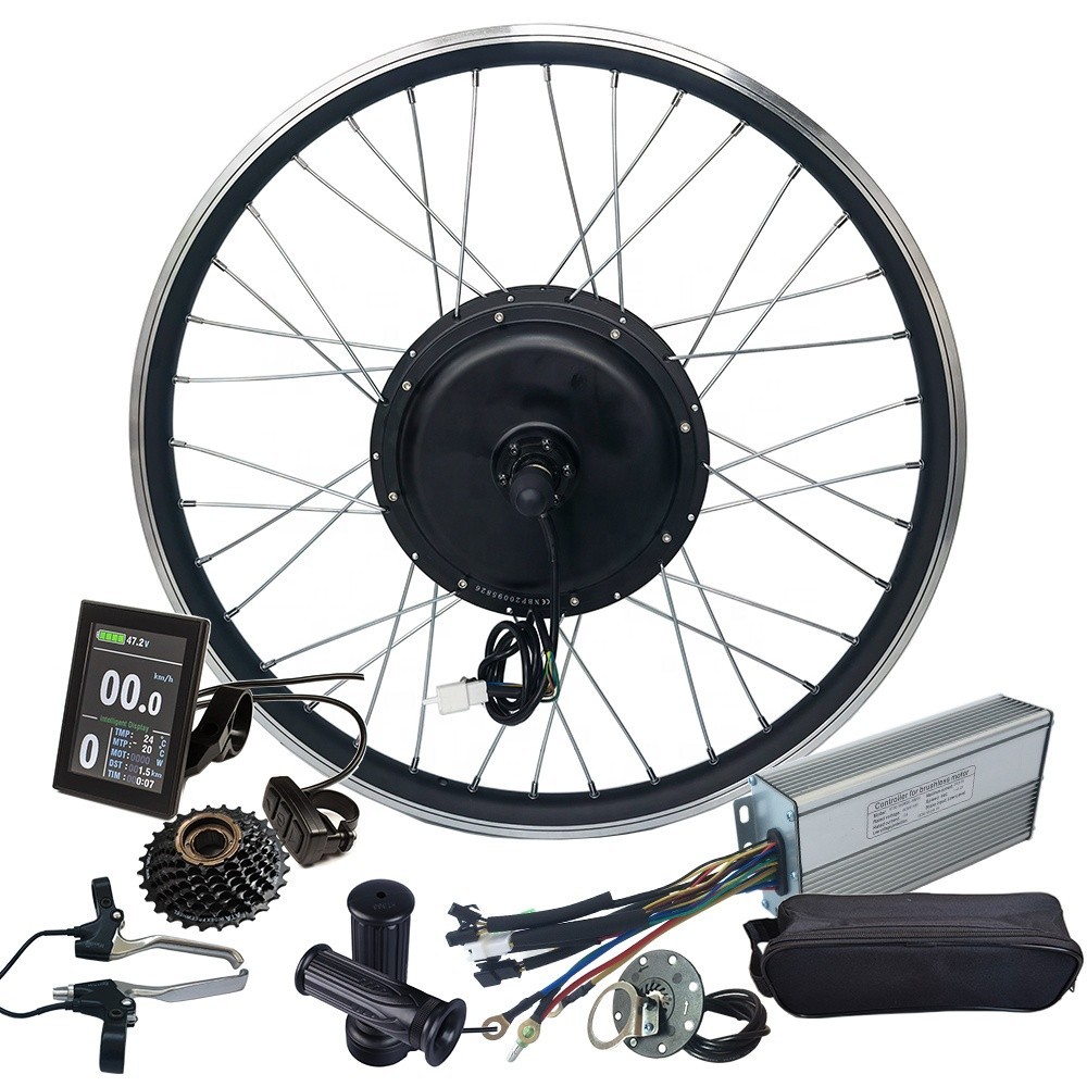 48V 1000w 26inch 27.5inch rear wheel DC brushless hub motor ebike ...