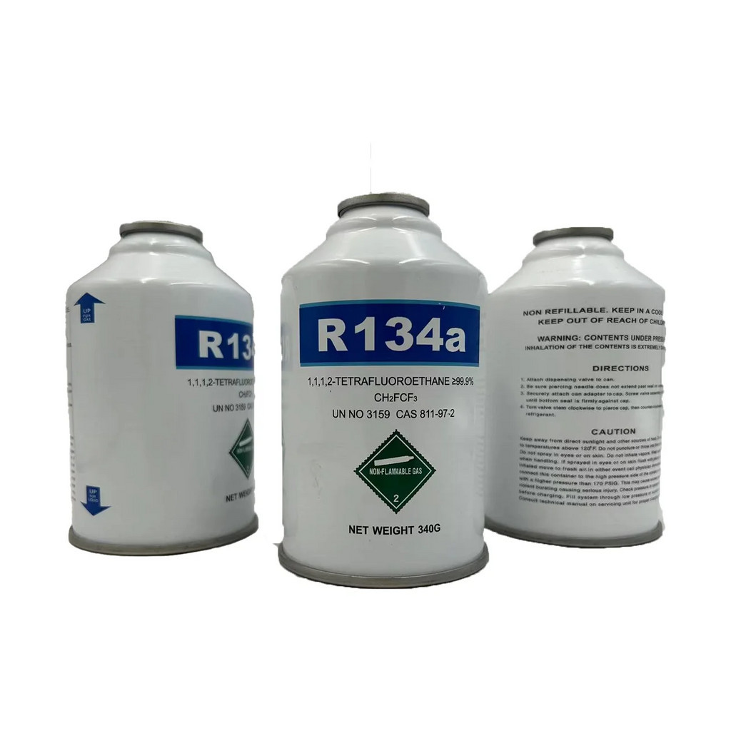 Automotive air conditioning refrigerant R134a 340g Car ac air condition ...