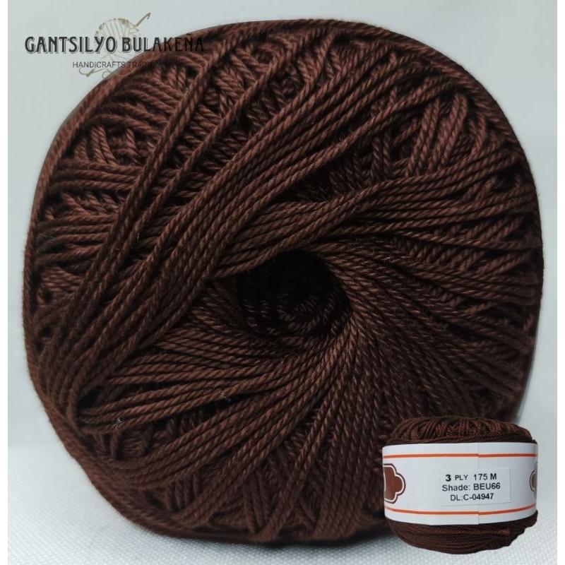 MONACO BALL Mercerized Crochet Cotton Ball 3 ply 175 M Part 2 of 2 ...