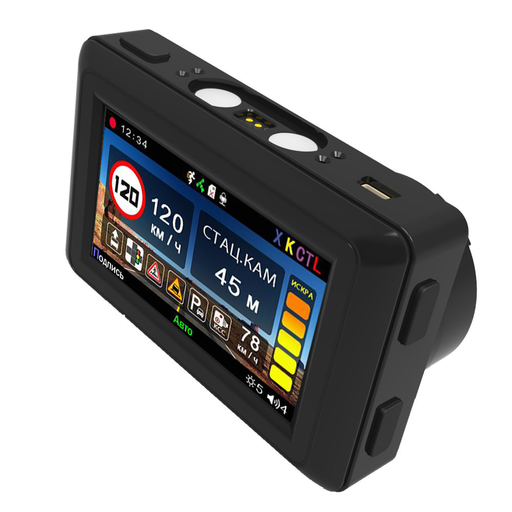 Russia car DVR dashcam video recorder radar detector signature with ...