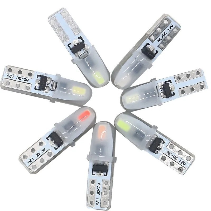T5 Auto Car Dashboard Lights 2 3014 SMD Reading Instrument Panel Lamp ...