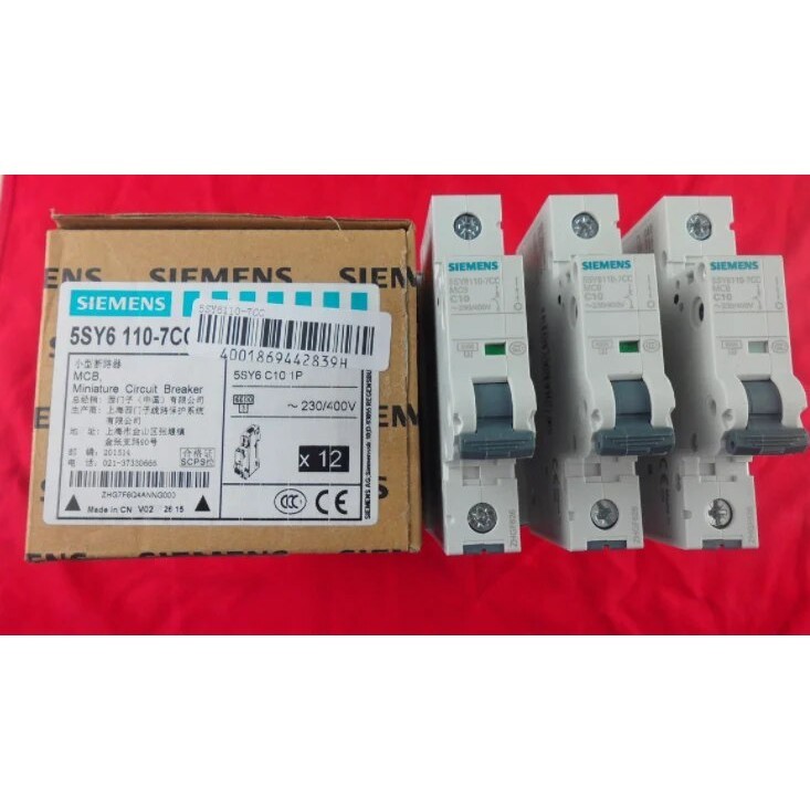 New Siemens 5SY6110-7CC circuit breaker free shipping | Shopee Philippines