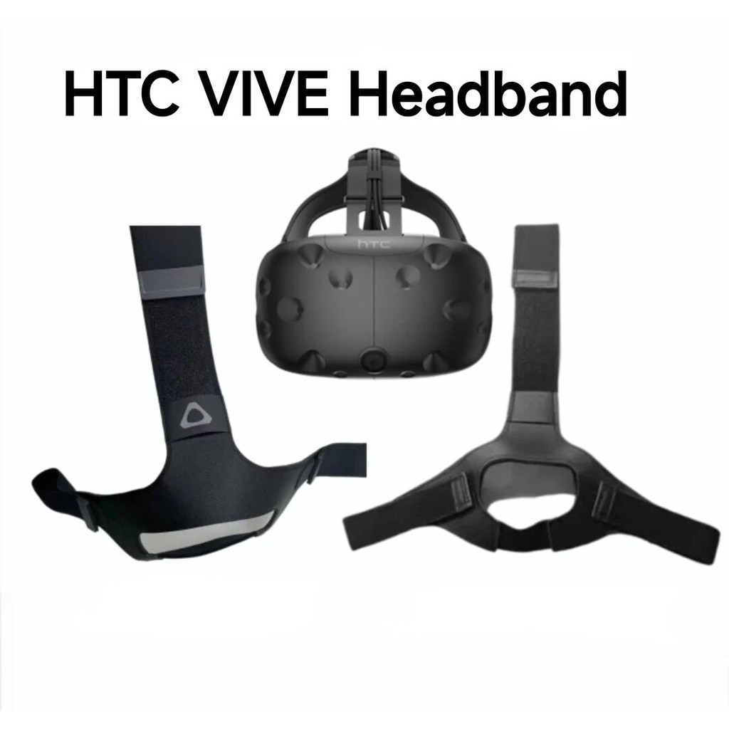 ♜VR Headband Strap Replacement For HTC VIVE VR Headset Accessories Head ... ♜VR Headband Strap Replacement For HTC VIVE VR Headset Accessories Head ...