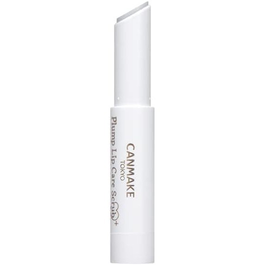 Canmake Plamp Lip Care Scrub + S01 Water Blue 0.08 oz (2.3 g) Hyaluronic Acid Ceramide ...