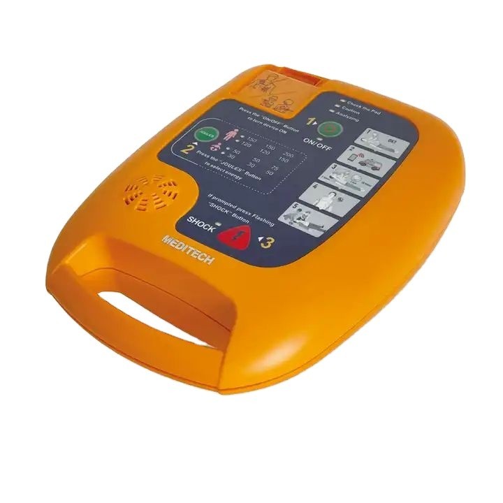 Defi5S Pro CE approval Meditech AED defibrillator with Child mode save ...