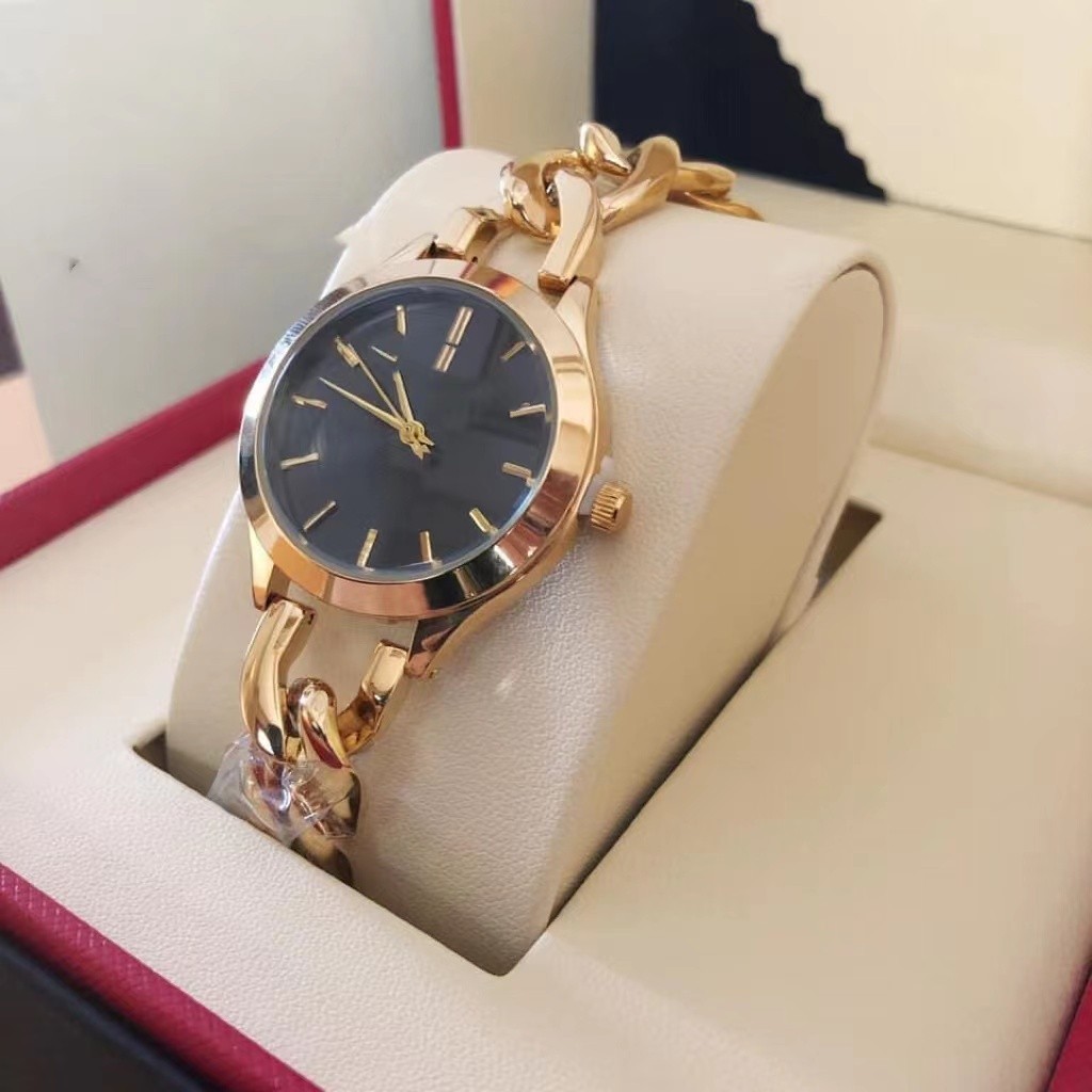 Luxurious Watch Twisted Watch Lady for Women Accessories gold watch ...
