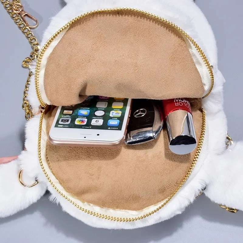 2024.seckill Shoulder Single Stuffed Gift Backpack Rabbit School Bags ...