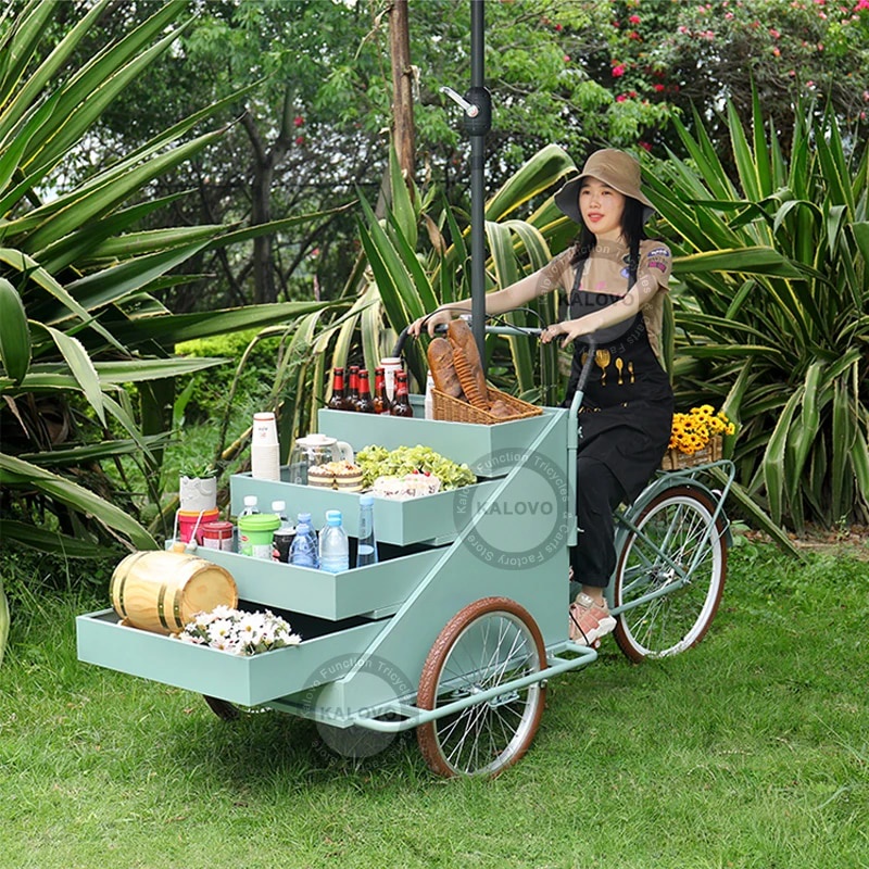 2023 Most Popular Adult Electric Three Wheel Tricycle Food Cart Fruit ...