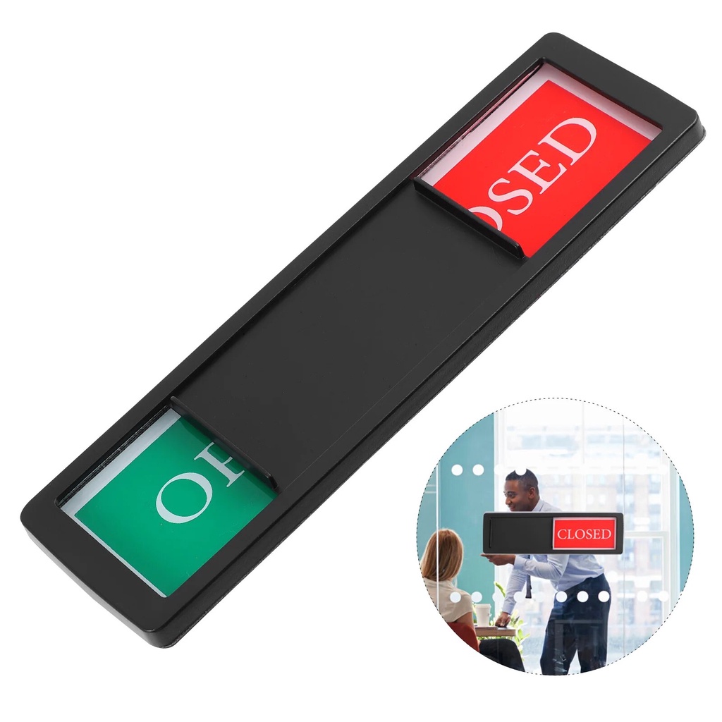 Open Close Vacant Occupied Sign: Sliding Door Sign Do Not Disturb Sign ...