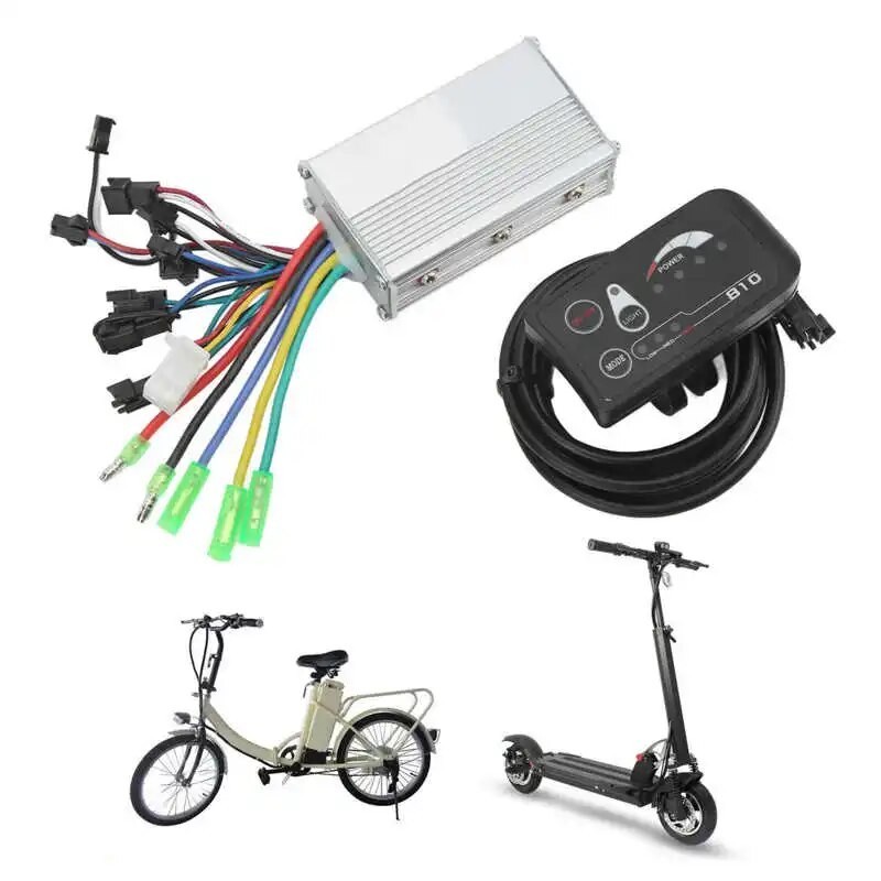 24V/36V/48V 250W 350W Electric Bike Brushless Controller Kit Motor ...