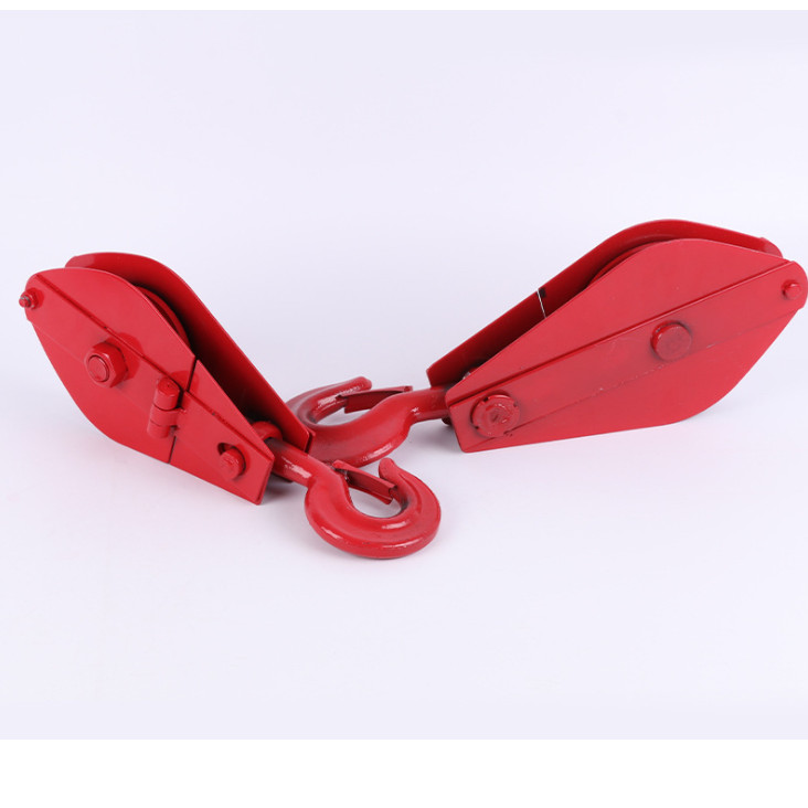 tackle pulley single sheave block double pulley block | Shopee Philippines